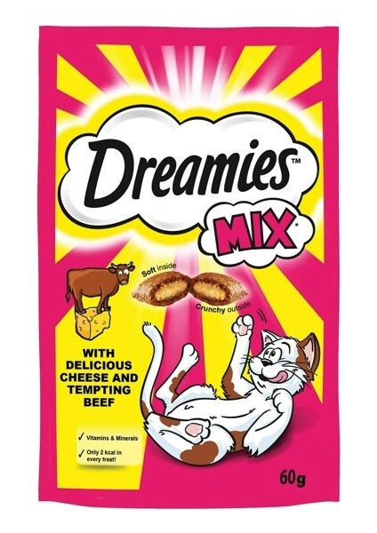 Dreamies Mix Sığırlı & Peynirli 60 gr Fiyatı - Taksit Seçenekleri
