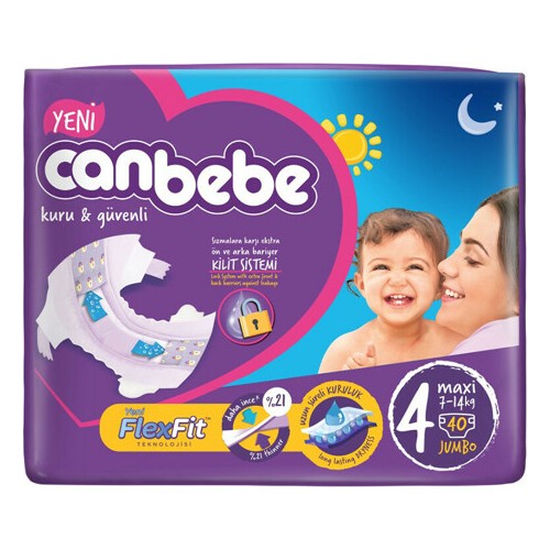 Canbebe Jumbo Maxı No:4 40'lı Fiyatı - Taksit Seçenekleri