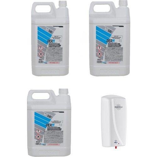 Biorad Derm Alkol Bazlı El ve Cilt Dezenfektanı 5000 ml X3 Fiyatı