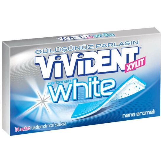 Vivident Karbonatlı Nane Aromalı Sakız 14 Adet Fiyatı