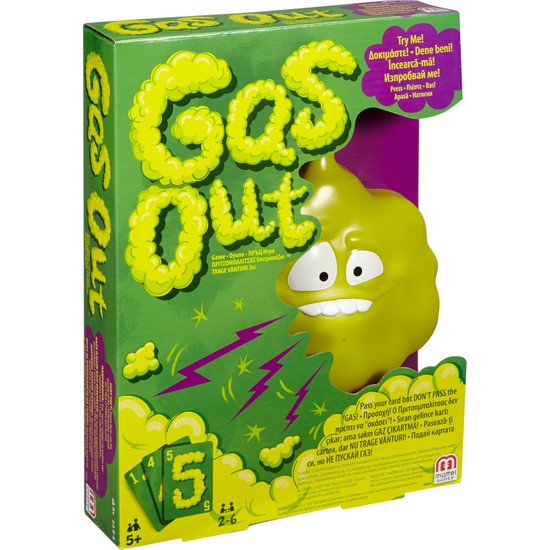 Gas Out, Çocuk Kutu Oyunu, Mattel Games Dhw40 Fiyatı