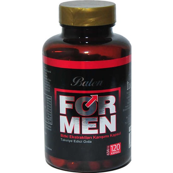 Balen For Men Bitki Karışımı 120 Kapsül x 3 Adet Fiyatı