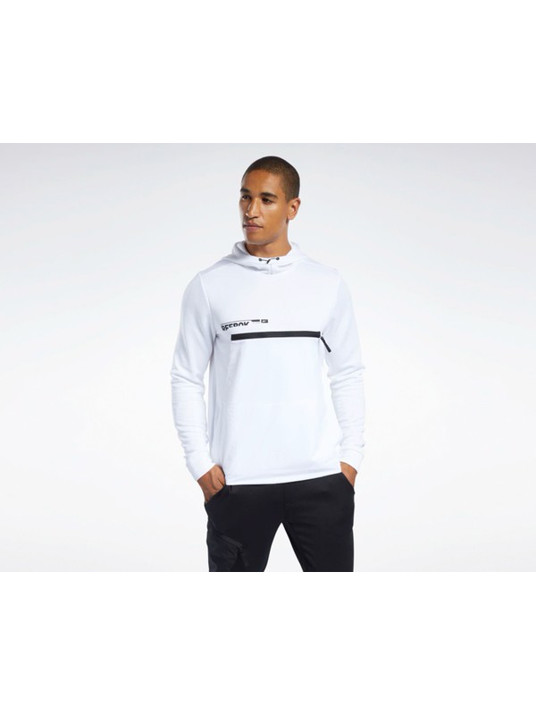 Reebok Beyaz Erkek Antrenman Sweatshirts FJ4613 Ts Oth Fiyatı