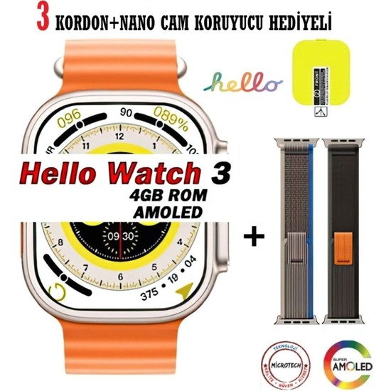 Cp Express Hello Watch 3 Amoled Akıllı Saat Fiyatı