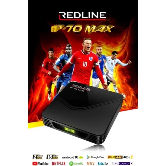 Redline Ip-70 Max Android 10 TV Box 2GB/16GB Fiyatı