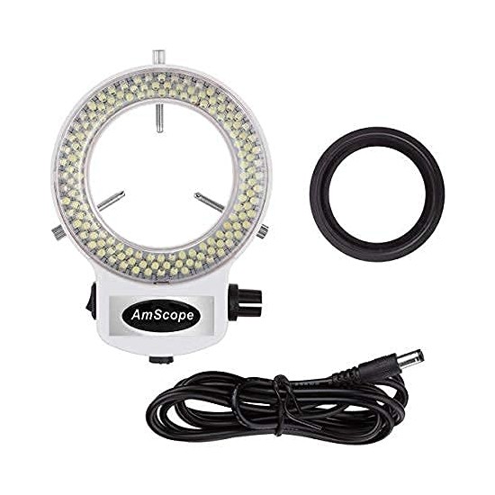 Amscope LED-144W-ZK Beyaz Ayarlanabilir 144 LED Halka Işık Fiyatı