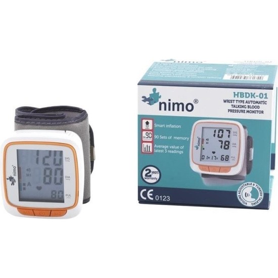 Nimo Tansıyon Aletı Bılekten Olcer Turkce Konusan Hbdk-01 Fiyatı