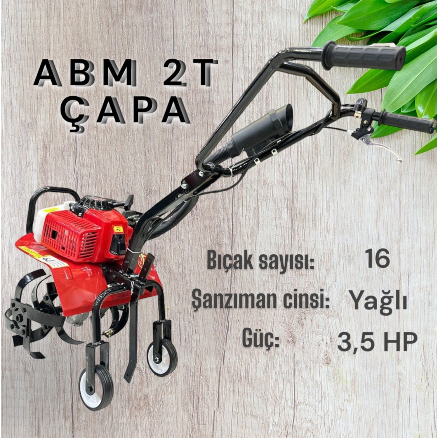 Abm Benzinli Mini Çapalama Makinesi 2 Zamanlı Fiyatı