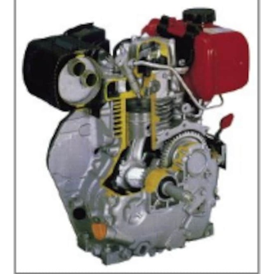 Al-Mak Dek-Komoto 7 Hp 310 cc Marşlı Konik Krank Çapa Tip Fiyatı