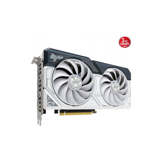 ASUS GEFORCE RTX 4060 DUAL-RTX4060-O8G-WHITE 8GB GDDR6 128bit 2535MHz ...