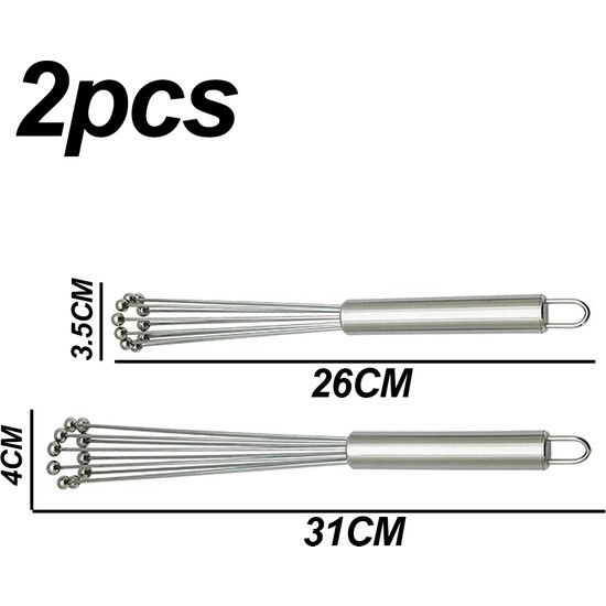 Raike 4 Adet Paslanmaz Çelik Bilyalı Mikser Çırpma Seti Fiyatı