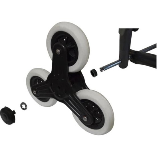 abnturk 3 Tekerlekli Merdiven Çıkan Pazar Arabası Tekerleği Fiyatı