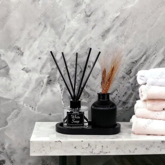 DEKORLUQUE Beyaz Sabun 120 ml Bambu Çubuklu Parfüm Ofis Oda Fiyatı