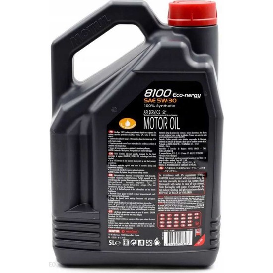 Motul 8100 Eco-Nergy 5W30 Motor Yağı 5 Litre Fiyatı