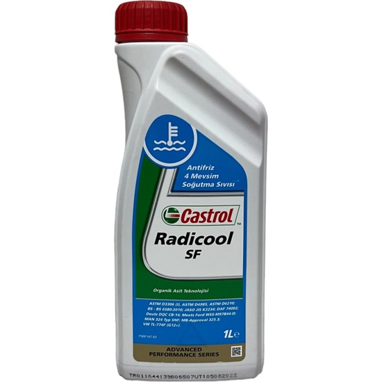 Castrol Radicool Sf 4 Mevsimlik Kırmızı Antifriz 1 Litre 2 Fiyatı