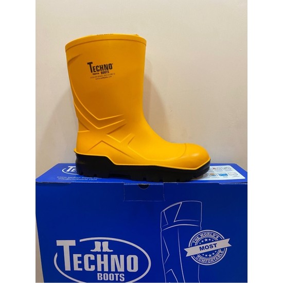 Techno Boots S4 Kısa Boy Çelik Burunlu Poliüretan Çizme Fiyatı