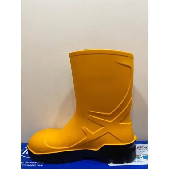 Techno Boots S4 Kısa Boy Çelik Burunlu Poliüretan Çizme Fiyatı