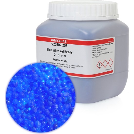 Kimya Lab Silikajel Mavi Nem Alıcı 1 kg - Küf Önleyici Fiyatı