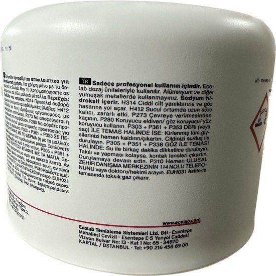 Ecolab Solid Mega 4,5 kg Fiyatı, Taksit Seçenekleri ile Satın Al