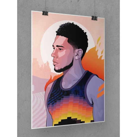 Saturndesign Devin Booker Poster 45X60CM Nba Basketbol Afiş Fiyatı