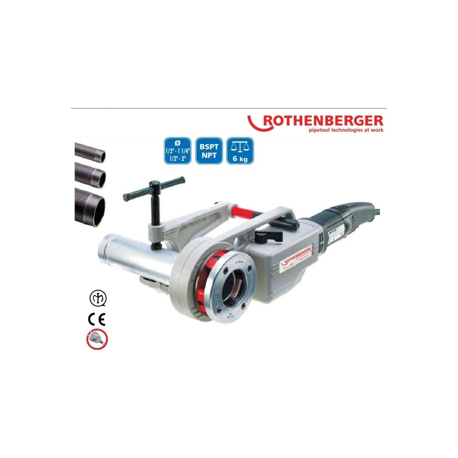 Rothenberger Supertronic 2000 Set Elektrikli El Tipi Pafta Fiyatı