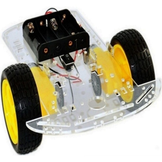 Arduino 2WD Araç Şase Kiti Robot Araba Kiti 2WD Robot Kit Fiyatı
