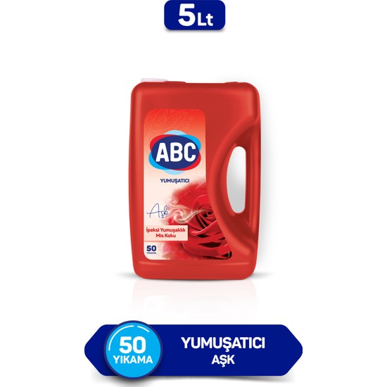 ABC Yumuşatıcı Aşk 5 LT - OnuAl Fiyat Arşivi