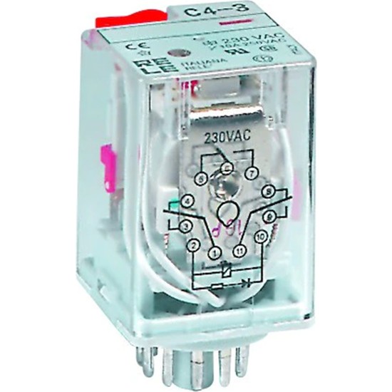 Rele C43 - 230VAC Röle Fiyatı, Taksit Seçenekleri ile Satın Al