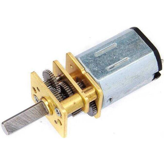 Robotus Hp 6V 300RPM Mikro Redüktörlü Dc Motor | Mini Sumo Fiyatı