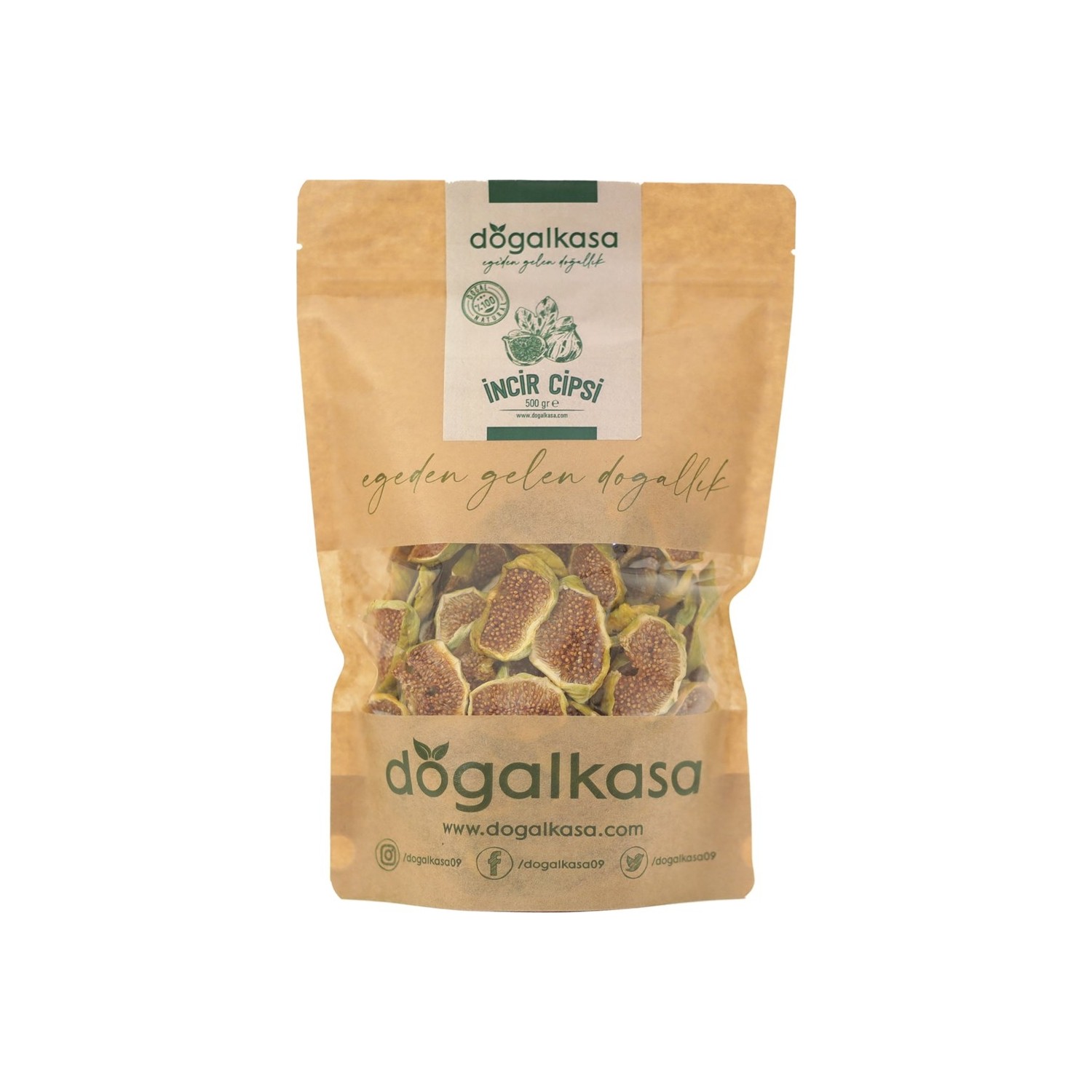 Doğalkasa Incir Cipsi - 500 gr Fiyatı - Taksit Seçenekleri
