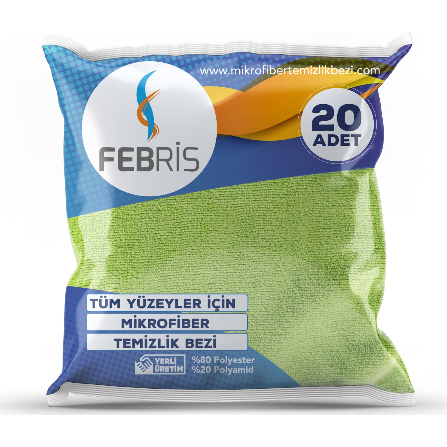 Febris 20'li Ultra Mikrofiber Temizlik Bezi Fiyatı
