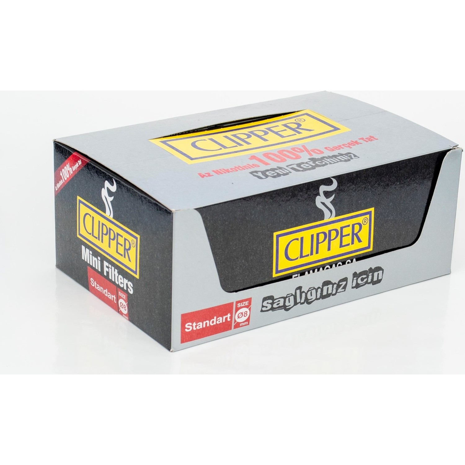 Clipper Sigara Filtresi, Ağızlık - 8mm 720 Adet Fiyatı