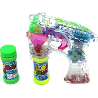 Baha Flash Bubble Gun Pilli I kl Kopuk Tabancas Fiyat