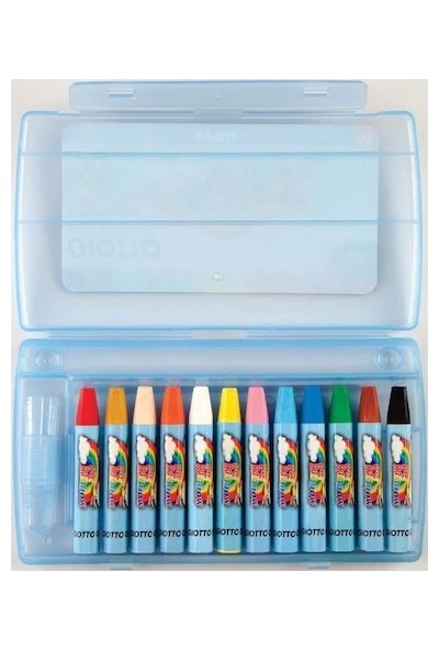Giotto Big Rainbow Altıgen Yağlı Pastel Boya 12'li Giotto Big Rainbow Altıgen Yağlı Pastel Boya 12'li