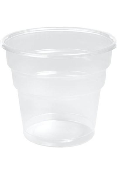 Edükkanım Plastik Şeffaf Kademeli Çay Bardağı 200CC 100 Adet Edükkanım Plastik Şeffaf Kademeli Çay Bardağı 200CC 100 Adet