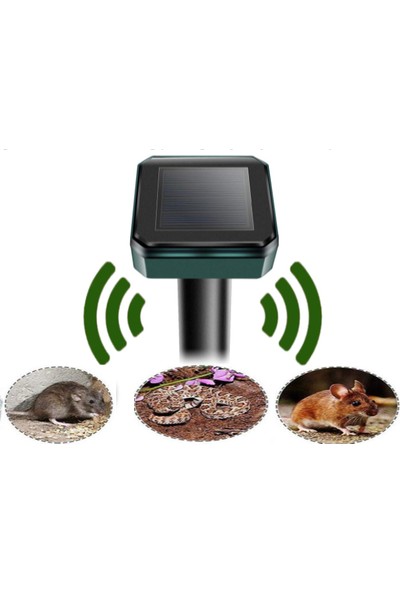 Uscviss Güneş Enerjili Fare Köstebek ve Yılan Kovucu 900 m Etkili