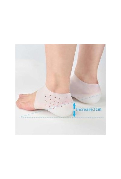 Loves Shopping Silikon Boy Uzatıcı Gizli Ayak Çorap