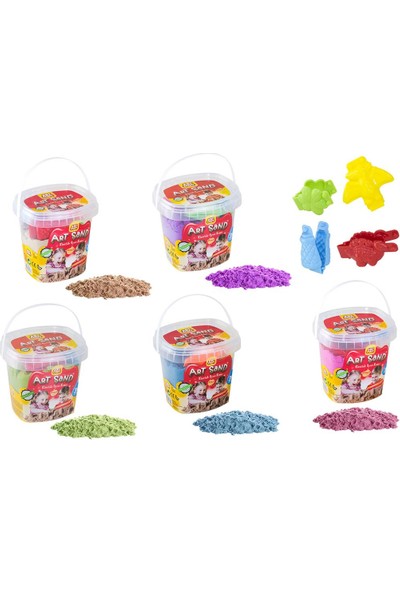 Dede Art Craft Oyun Kumu Seti 5 Renk 1000 gr