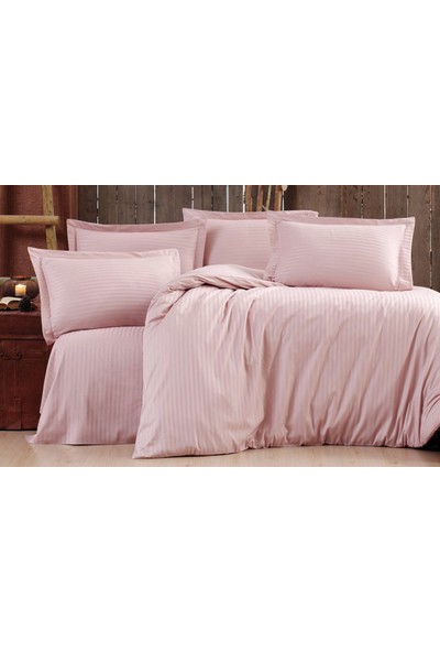Kunzita Home Çift Kişilik Saten Uyku Seti 6 Parça