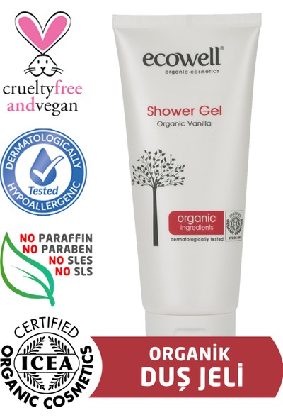Ecowell Organik Duş Jeli (200 Ml)