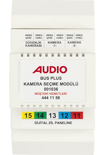 AUDIO 001036 Bus Plus Kamera Seçme Modülü AUDIO 001036 Bus Plus Kamera Seçme Modülü