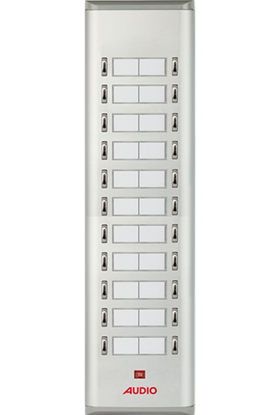 AUDIO 004851 E22YAN Sıra Çift Butonlu Kısa Zil Panel 22 Buton AUDIO 004851 E22YAN Sıra Çift Butonlu Kısa Zil Panel 22 Buton