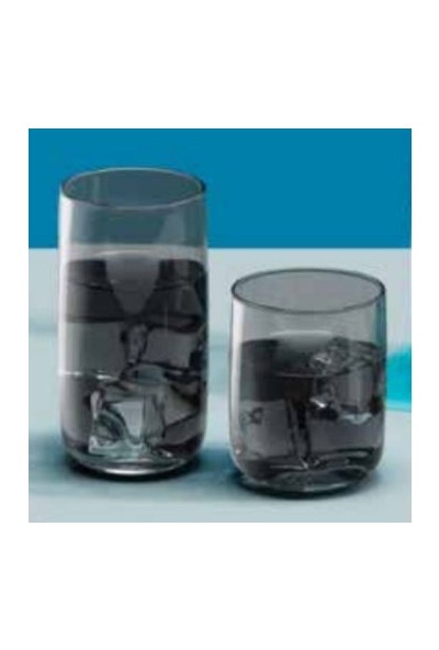 Paşabahçe Iconic Gri Su - Meşrubat Bardağı 12 Parça