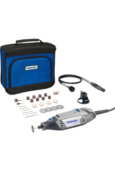 Dremel 3000-2/25 Se El Motoru Hobi Makine Seti 25 Aks. (Gravür) Dremel 3000-2/25 Se El Motoru Hobi Makine Seti 25 Aks. (Gravür)