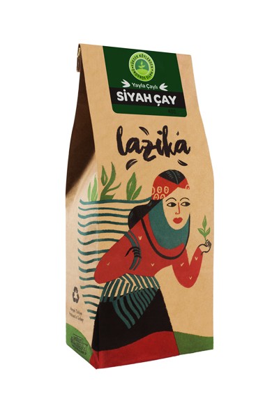 Lazika Yayla Çaylı Siyah Çay Kraft Ambalaj 400 gr Lazika Yayla Çaylı Siyah Çay Kraft Ambalaj 400 gr