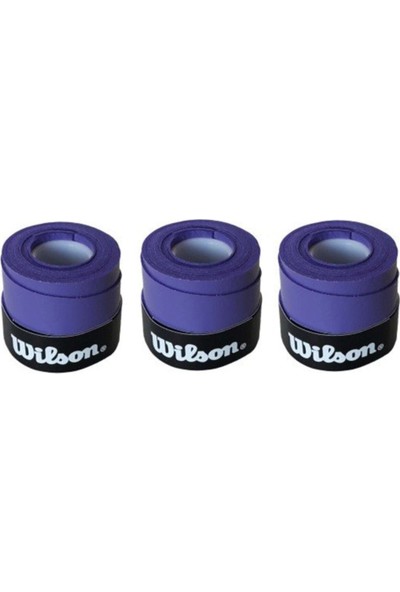Wilson 3 Adet Comfort Bowl O'grips Tekli Mor Grip Wilson 3 Adet Comfort Bowl O'grips Tekli Mor Grip