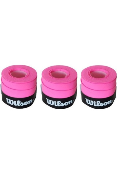 Wilson 3 Adet Comfort Bowl O'grips Tekli Pembe Grip Wilson 3 Adet Comfort Bowl O'grips Tekli Pembe Grip
