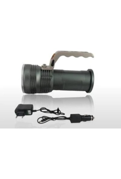 Kama Şarjlı El Feneri 800 Lümen Cree LED Taktik El Fener Kama Şarjlı El Feneri 800 Lümen Cree LED Taktik El Fener