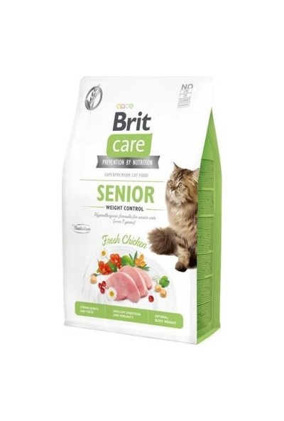 Brit Care Tahılsız Yaşlı Kedi Maması 2 kg