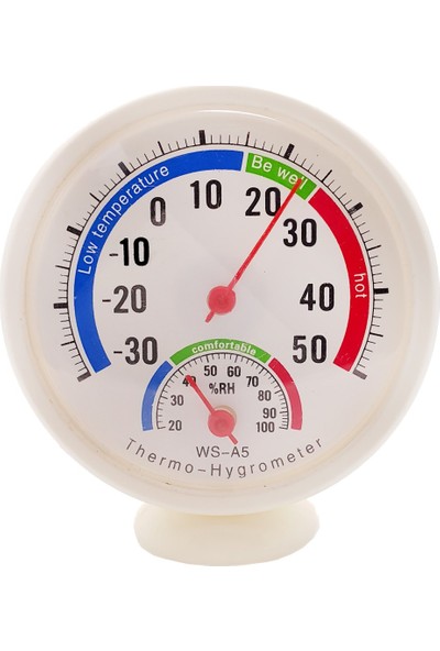 Tekno İstanbul Manuel Termometre ve Nem Ölçer Higrometre